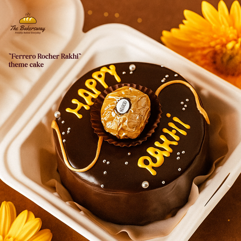 Ferrero Rocher - Rakhi Theme Cake – The Bakersway